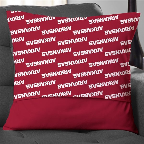 NCAA Arkansas Razorbacks Personalized Pocket Pillow