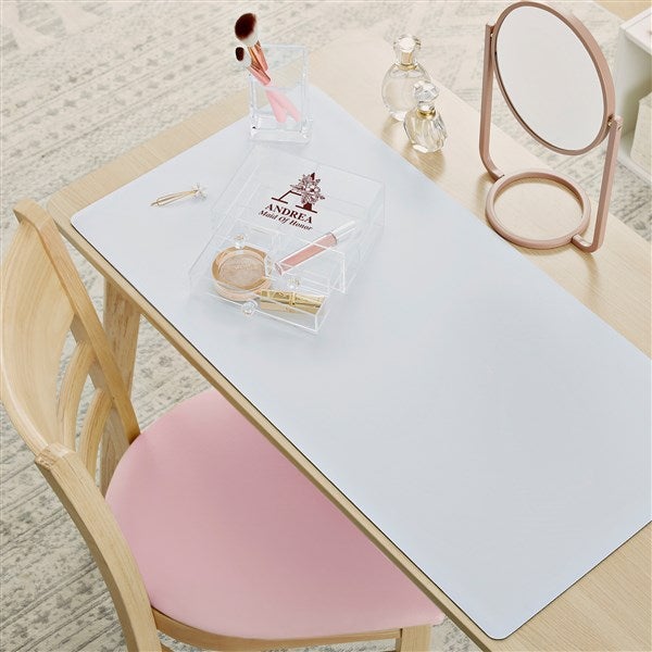 Floral Bridesmaid Personalized Acrylic Jewelry Box