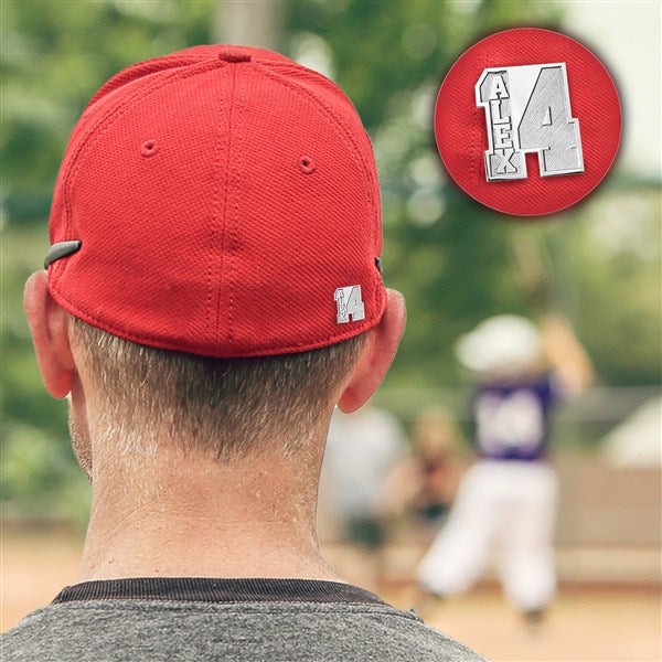 Personalized Sports Name & Number Pin