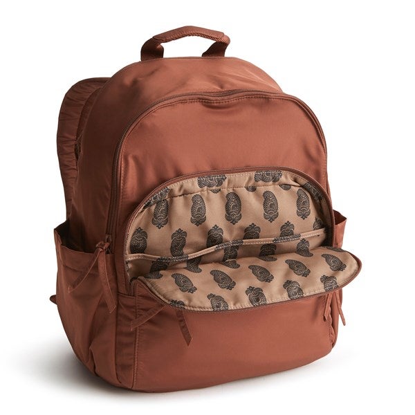 Vera Bradley Bancroft Backpack in Cinnamon