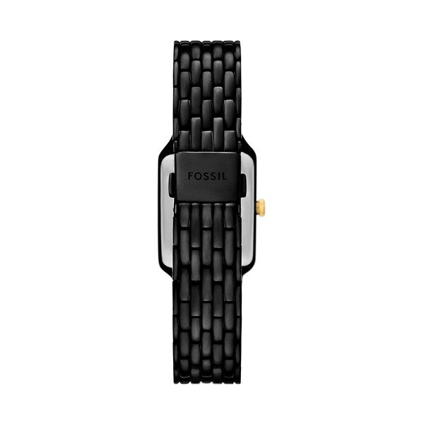 Engraved Fossil Raquel Black Watch -23MM