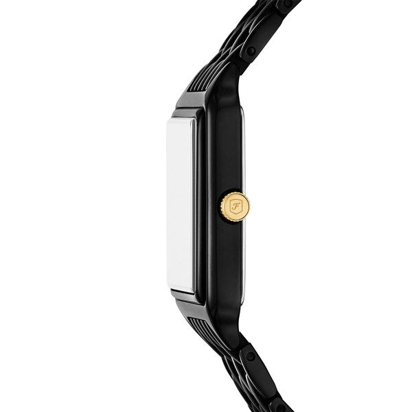 Engraved Fossil Raquel Black Watch -23MM