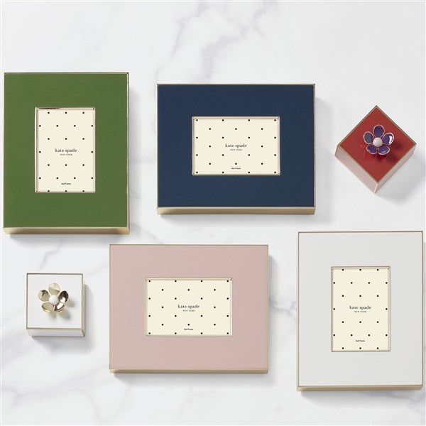Kate Spade Pop Picture Frame 4x6 in White