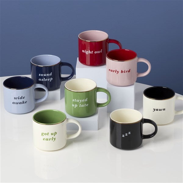 Kate Spade Mug Set- Early Bird/Night Owl