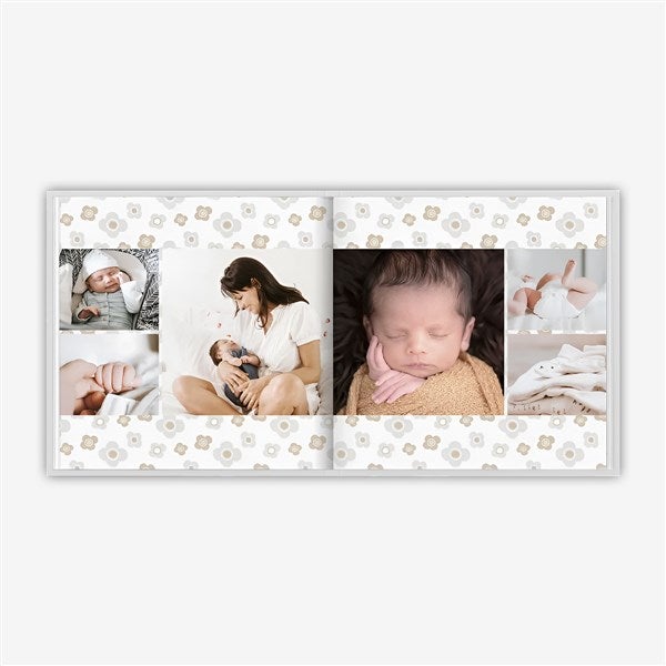Hello World Personalized Baby Photo Book - 8x8 Soft Matte