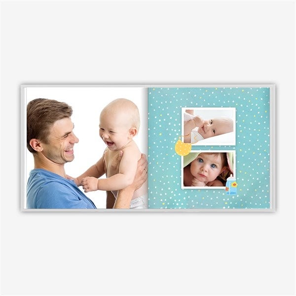 Baby Boy Personalized Photo Book - 8x8 Soft Matte