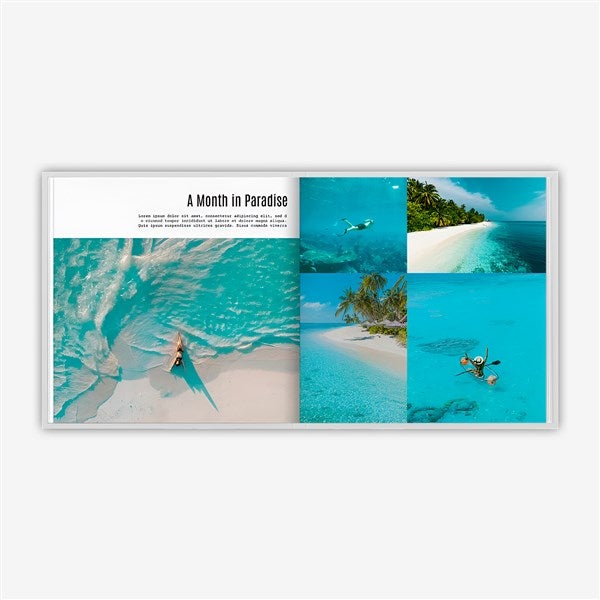 Our Story Personalized Photo Book - 8x8 Soft Matte