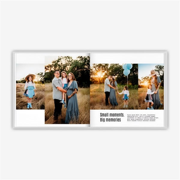 Our Story Personalized Photo Book - 8x8 Soft Matte