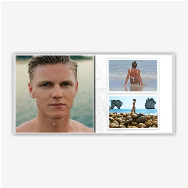 Our Journey Personalized Photo Book - 8x8 Premium Hard Layflat