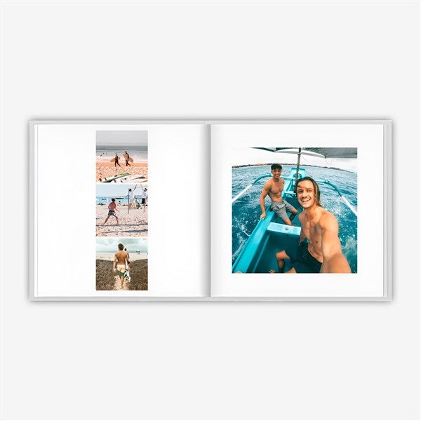 The Story of Us Personalized Photo Book - 6x8 Hard Layflat Foil