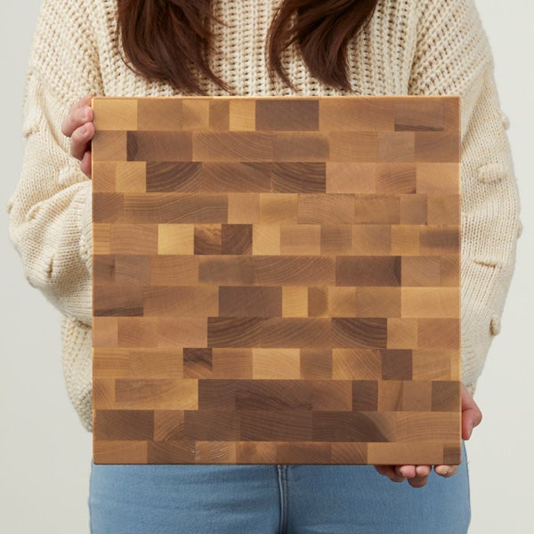 Engraved Butcher Block Cutting Board for Her