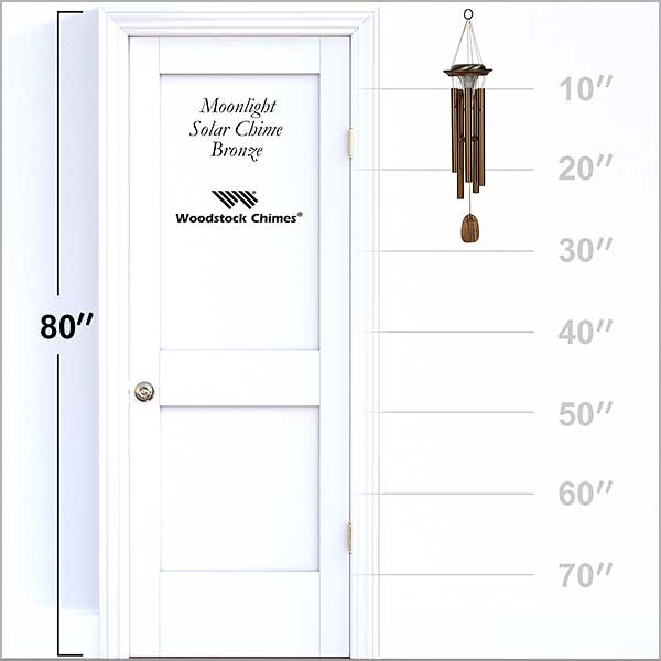 Forever My…Memorial Personalized Solar Wind Chime