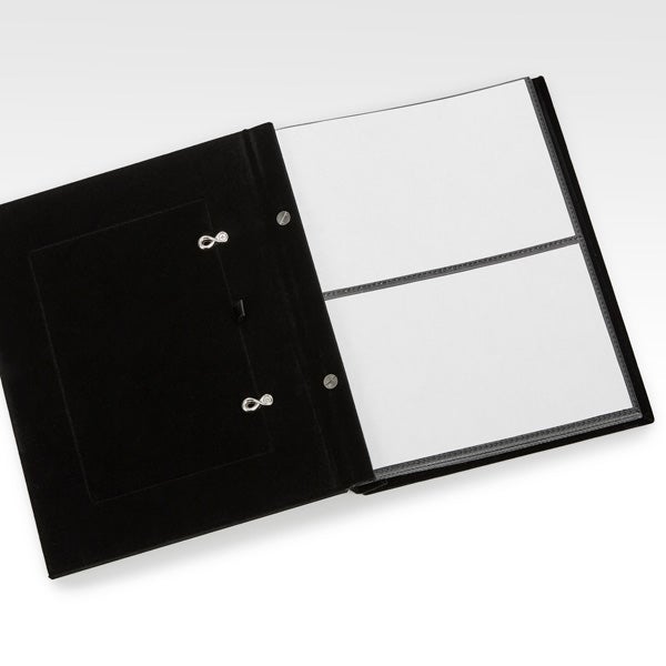 Engraved Wedding Flat Iron Silver Photo Album