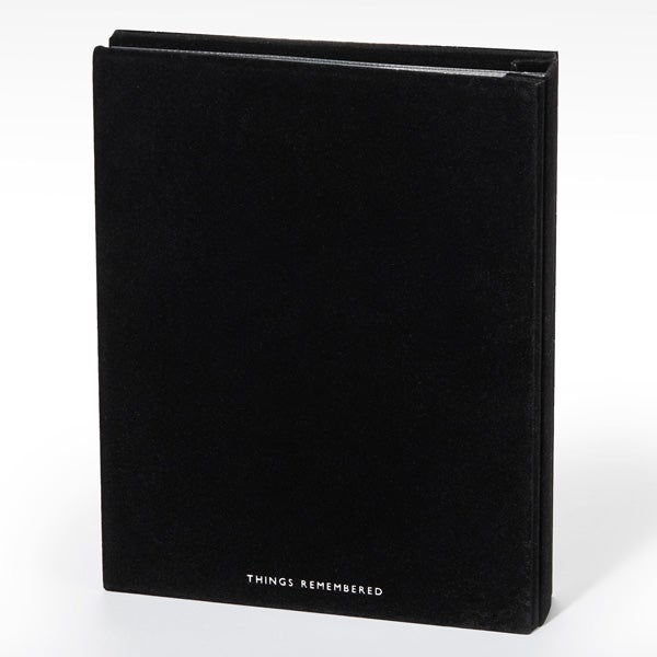 Engraved Wedding Flat Iron Silver Photo Album