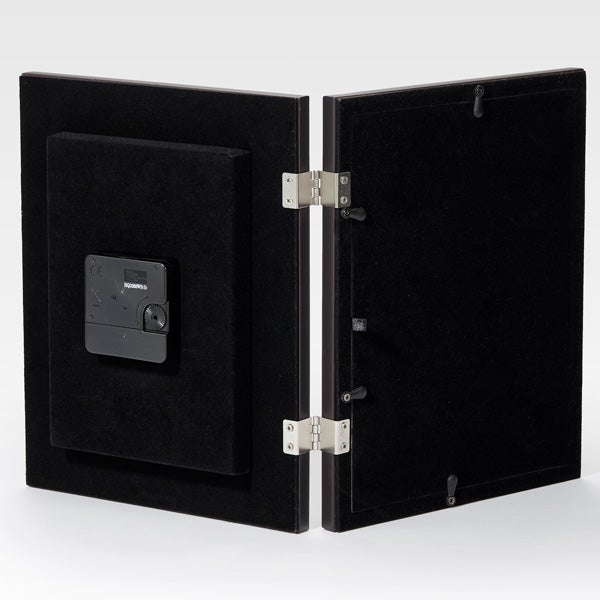 Engraved Bulova Winfield Frame Milestone Clock