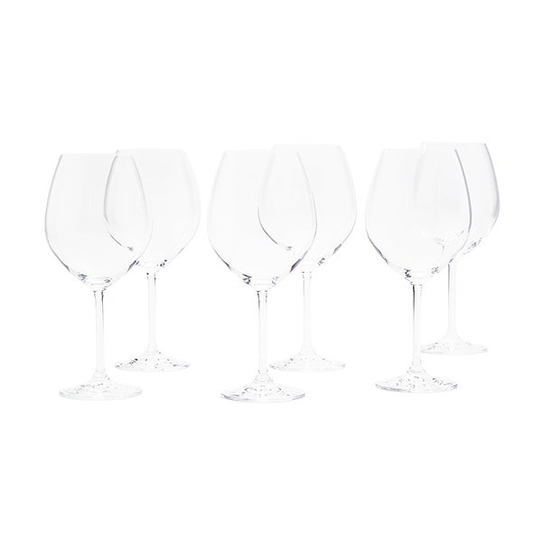 Etched Lenox Tuscany Red Wine Glass Set