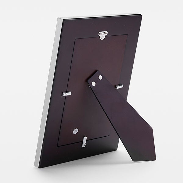 Kittenish Engraved Silver Beaded Picture Frame - 5x7 - Vertical