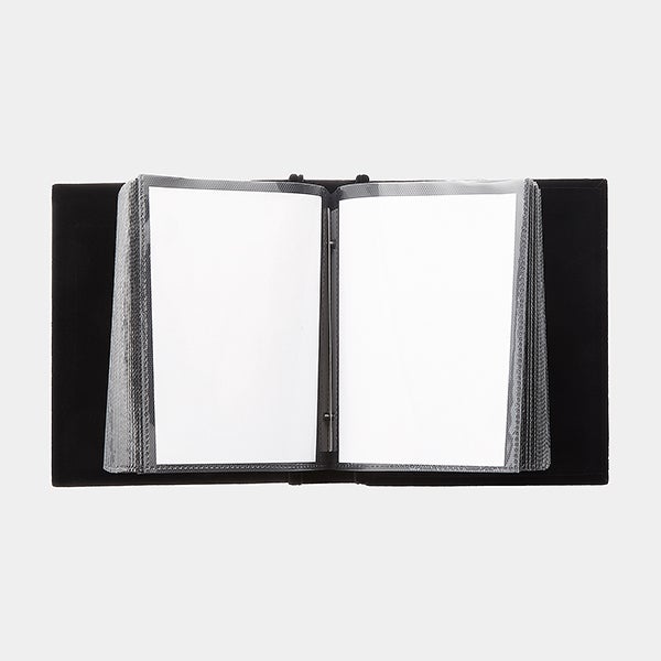 Engraved Silver Beaded Mini Photo Album