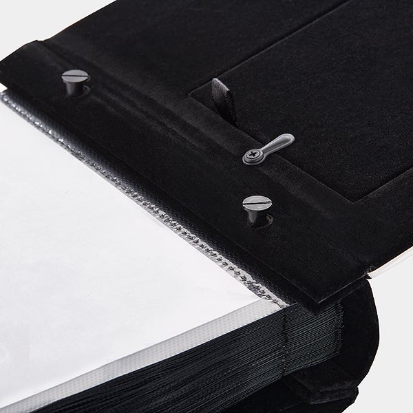 Engraved Silver Beaded Mini Photo Album