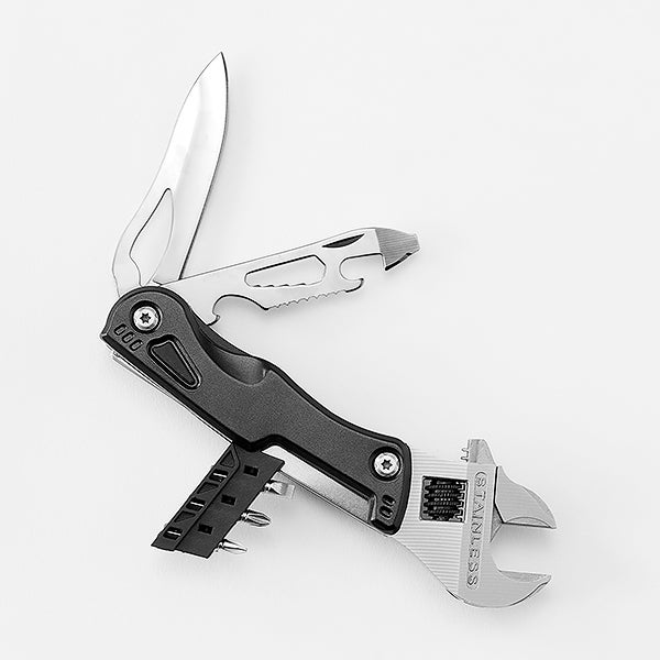 Engraved Black Wrench Multi Tool
