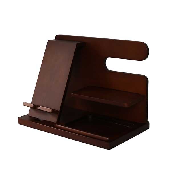 Pattern Personalized Wood Docking Station