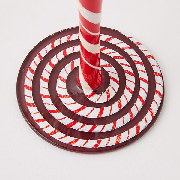 Candy Cane Cheer Wine Glass